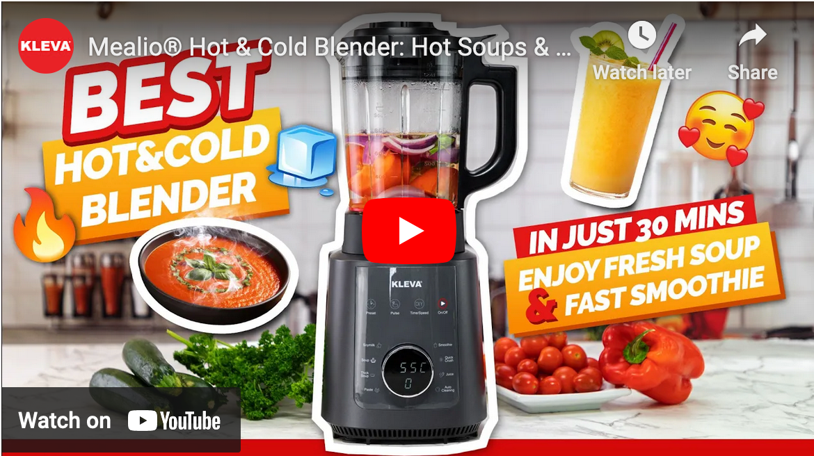 Embrace the Ease of Homemade Soups with Mealio® Hot Soup Maker – Kleva Range | Life Just Got Better