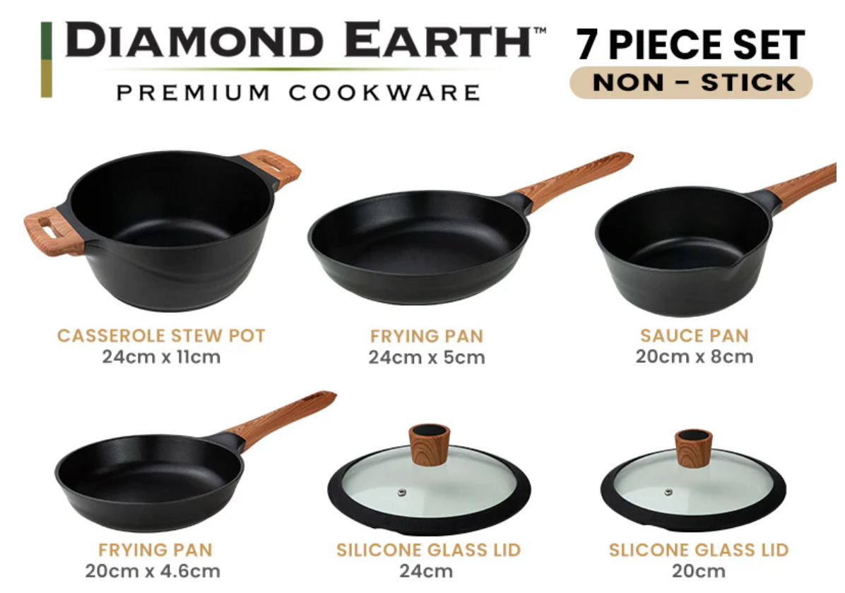 Why Diamond Earth Non stick cookware Cookware Has Won My Heart: A Culi ...