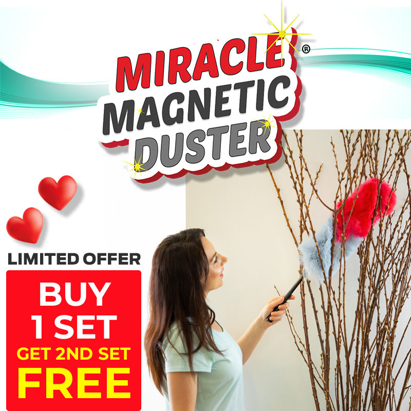 Miracle Magnetic Duster® With BONUS Extension Pole - Kleva Range ...