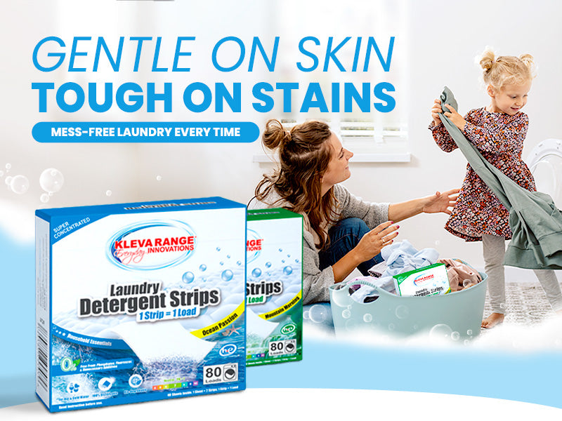 Stain Lifting Laundry Detergent Sheets Fresh Linen 40 Sheets – Kleva ...