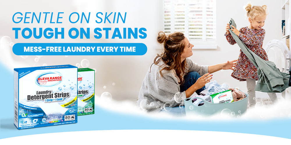 Stain Lifting Laundry Detergent Sheets Fresh Linen 40 Sheets – Kleva ...