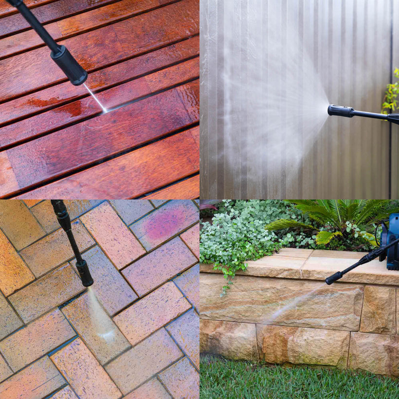 KRAPOF® Mini Electric Pressure Washer - Suitable for any Household or ...