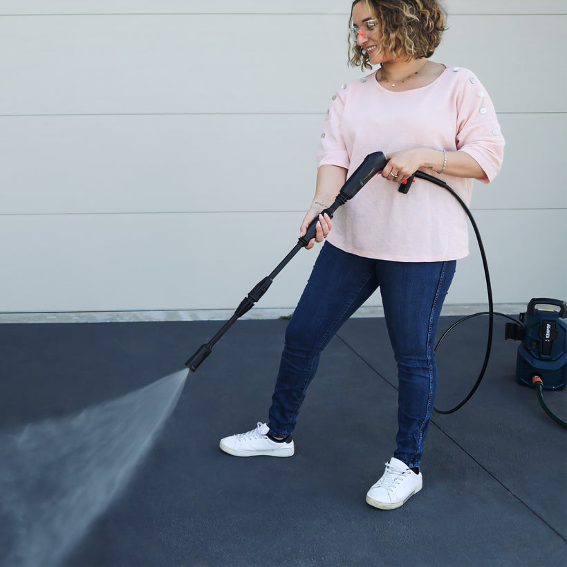KRAPOF® Mini Electric Pressure Washer - Suitable for any Household or ...