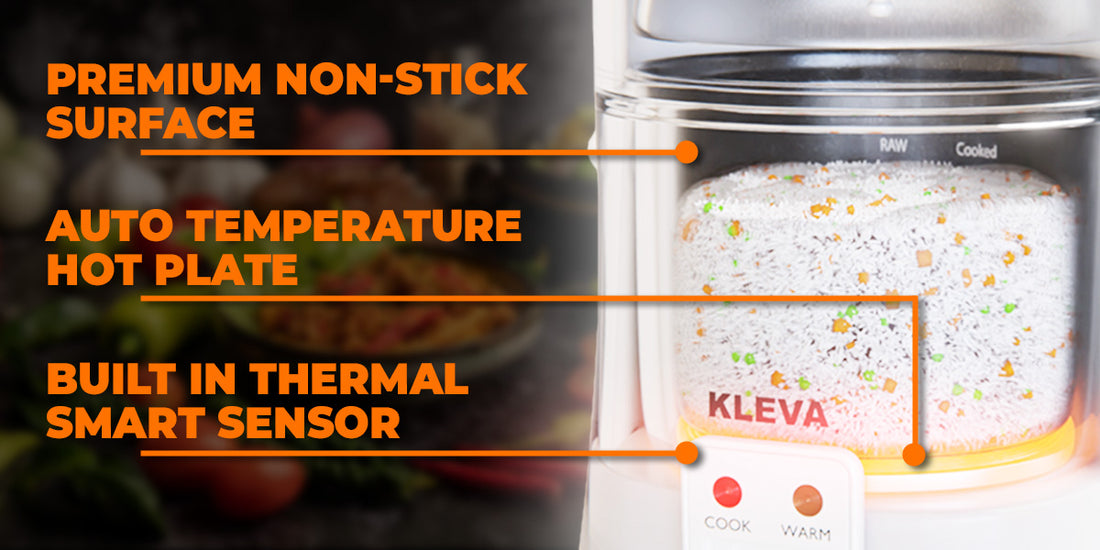 KLEVA® One Button 10-in-1 Mini Rice Cooker TV Special + BONUS Gifts ...