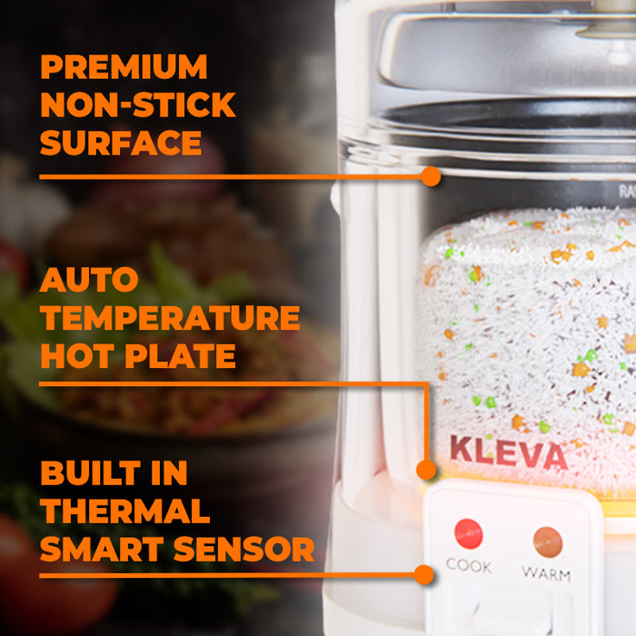 KLEVA® One Button 10-in-1 Mini Rice Cooker TV Special + BONUS Gifts ...