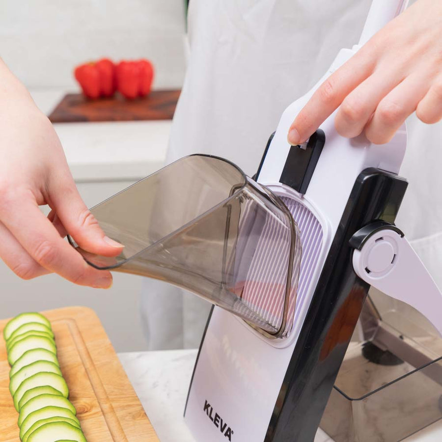 Kleva Safety Slicer™️ One-Push XL Vegetable Slicer + BONUS Peeler + Co – Kleva Range - Everyday ...