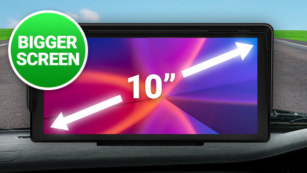 Kleva SmartPlay XL 10" HD Universal Touchscreen - Apple CarPlay Androi ...