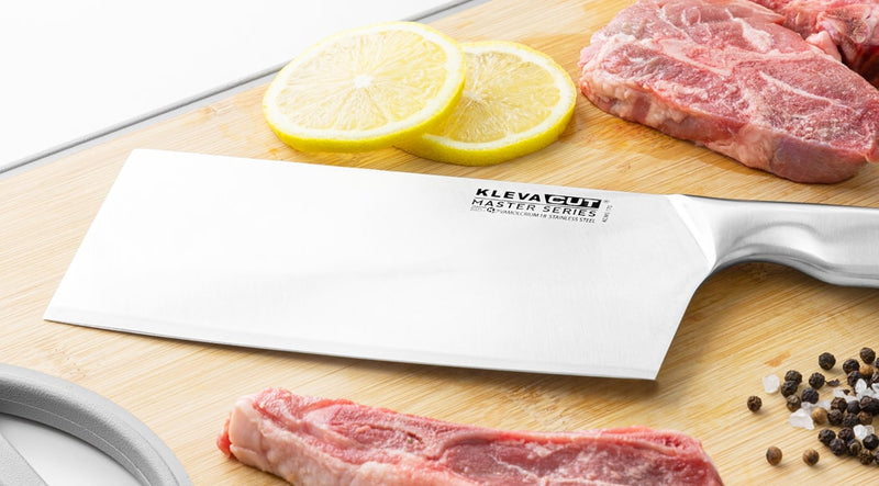 KlevaCut® Master Series Professional Cleaver Knife - 18cm – Kleva Range ...