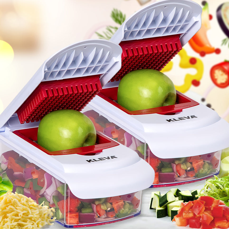 Buy 1 Get 1 FREE Kleva Cube Cutter Compact Vegetable Cutter – Kleva ...