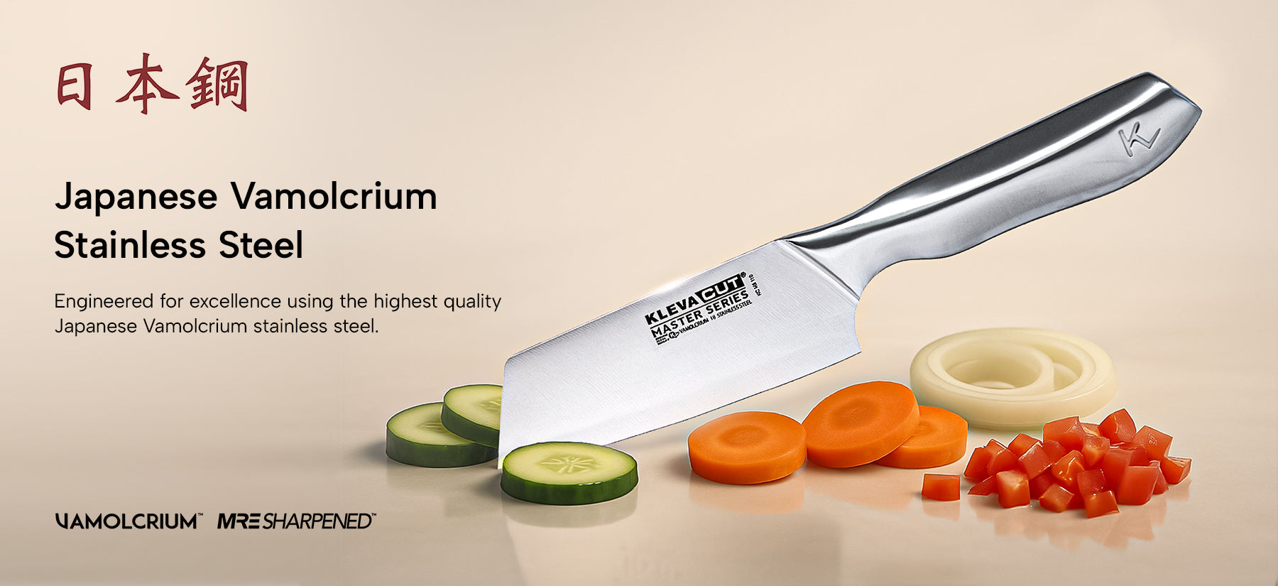 KlevaCut® Master Series Professional Vegetable Knife - 14cm – Kleva ...