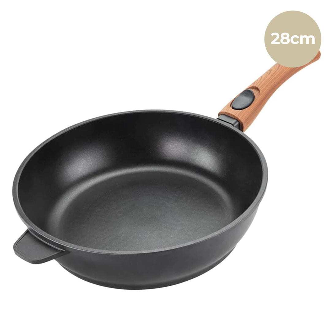 Diamond Earth® 28cm Deep Pan with detachable handle – Kleva Range ...