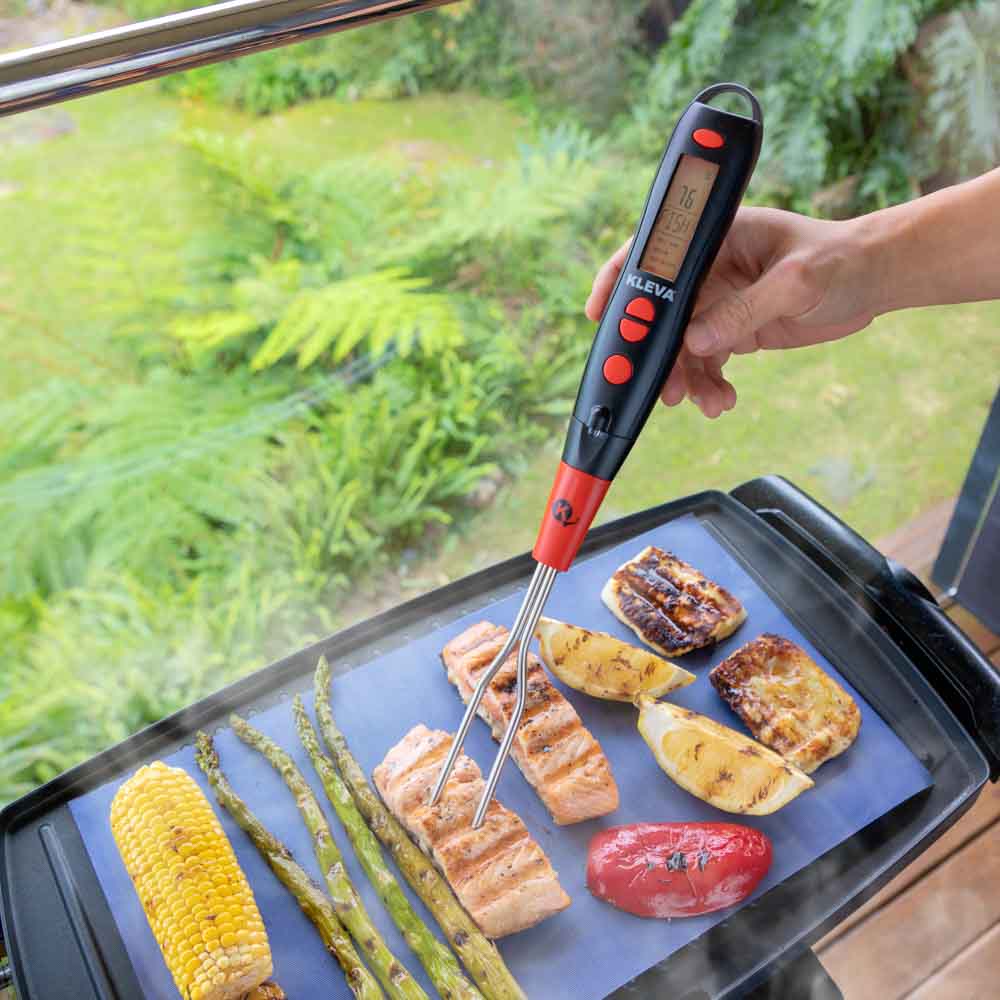 KLEVA Flavour Fork™- Digital BBQ Fork To Guarantee Tender Meats – Kleva ...
