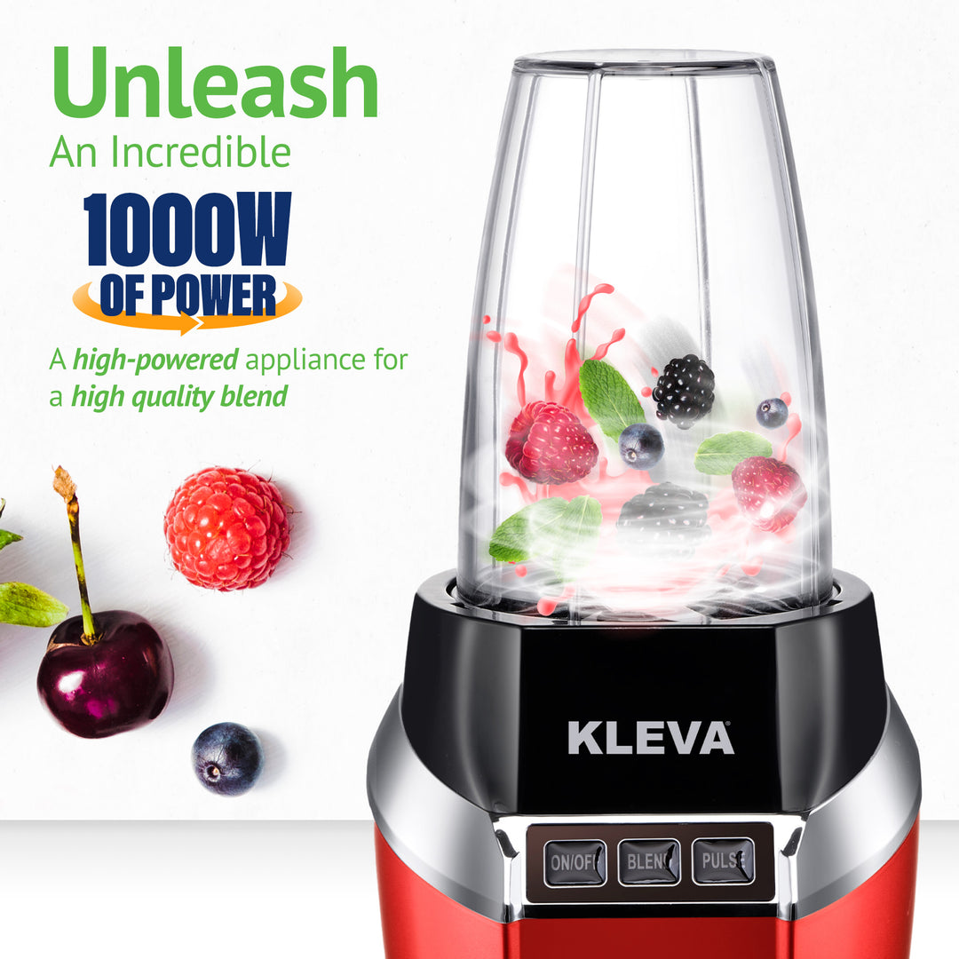 Health Hurricane Max - 1000W Smoothie Blender – Kleva Range - Everyday ...