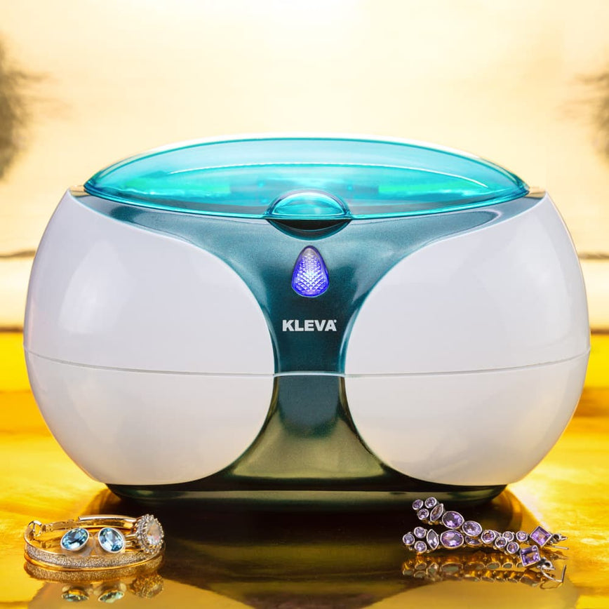 Kleva Sonic Quick Clean™️ Ultrasonic Jewellery Cleaner + FREE Jeweller ...