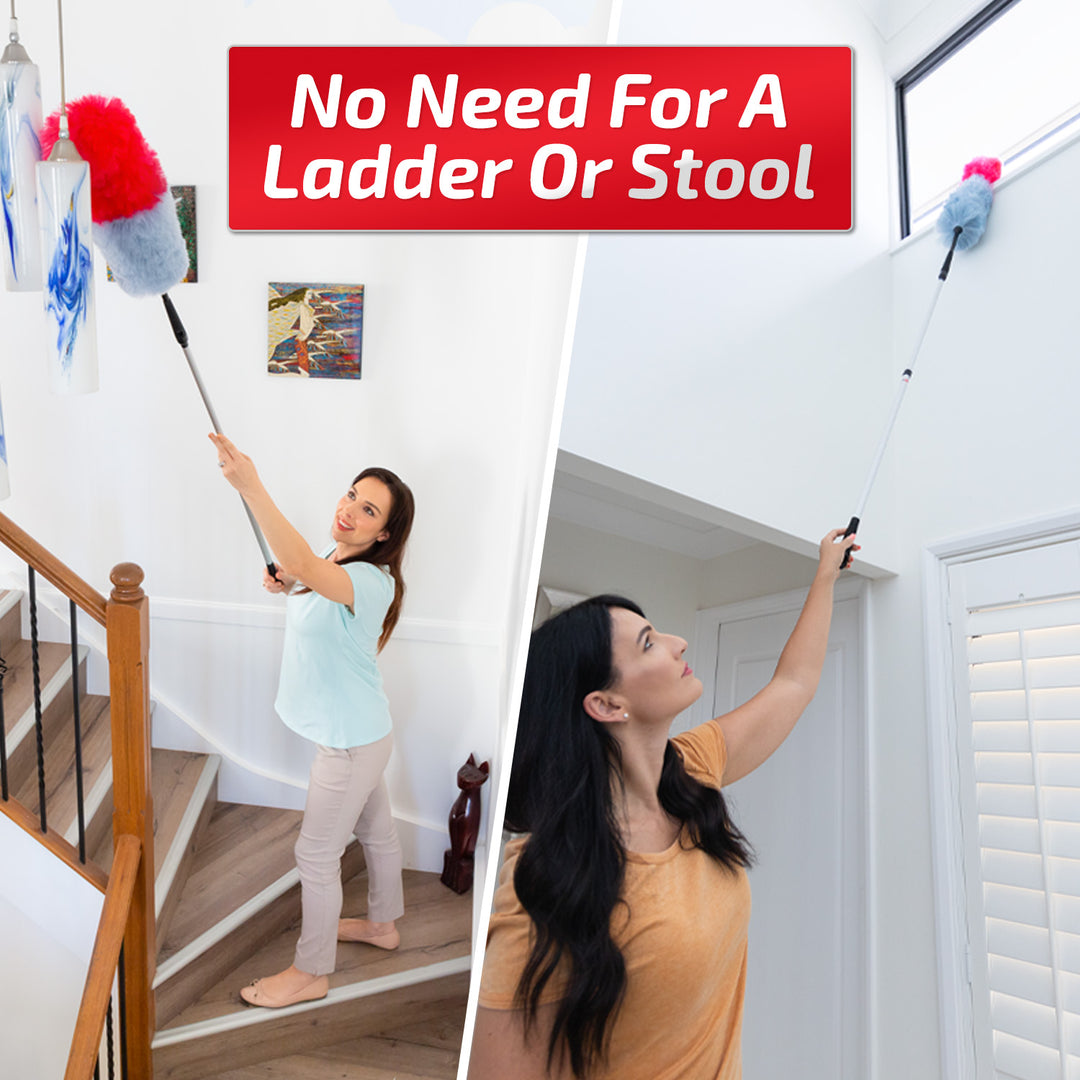 Miracle Magnetic Duster® With BONUS Extension Pole - Kleva Range ...