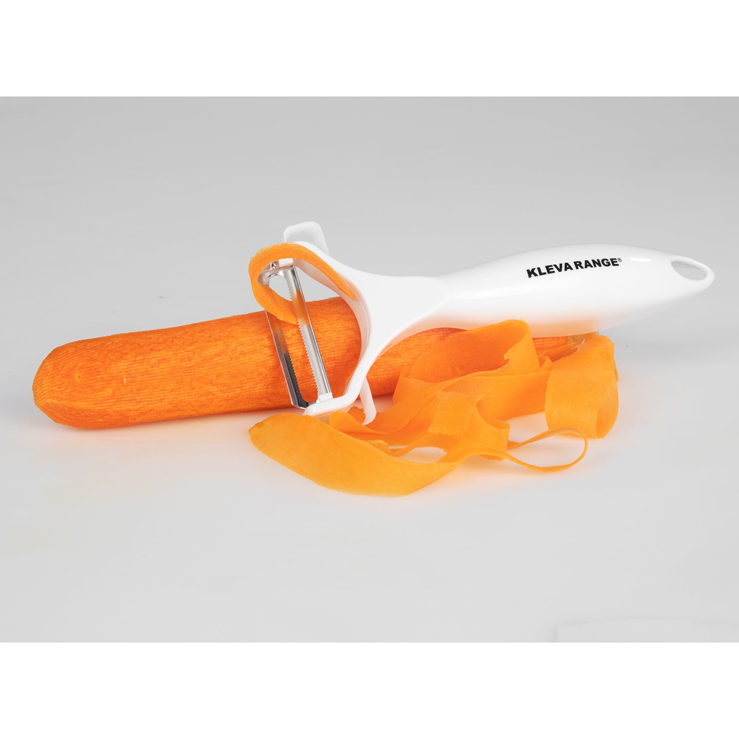 Kleva Precision Peeler With Ultra Sharp Double-Sided Stainless Steel B – Kleva Range - Everyday ...