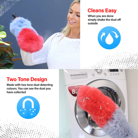 Kleva Miracle Magnetic Duster Attracts Dust Like A Magnet! – Kleva ...